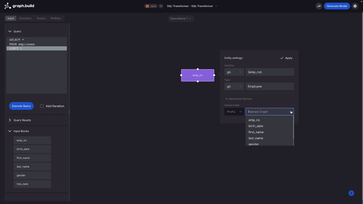 Creating a Knowledge Graph (or any Graph) Model without Coding
